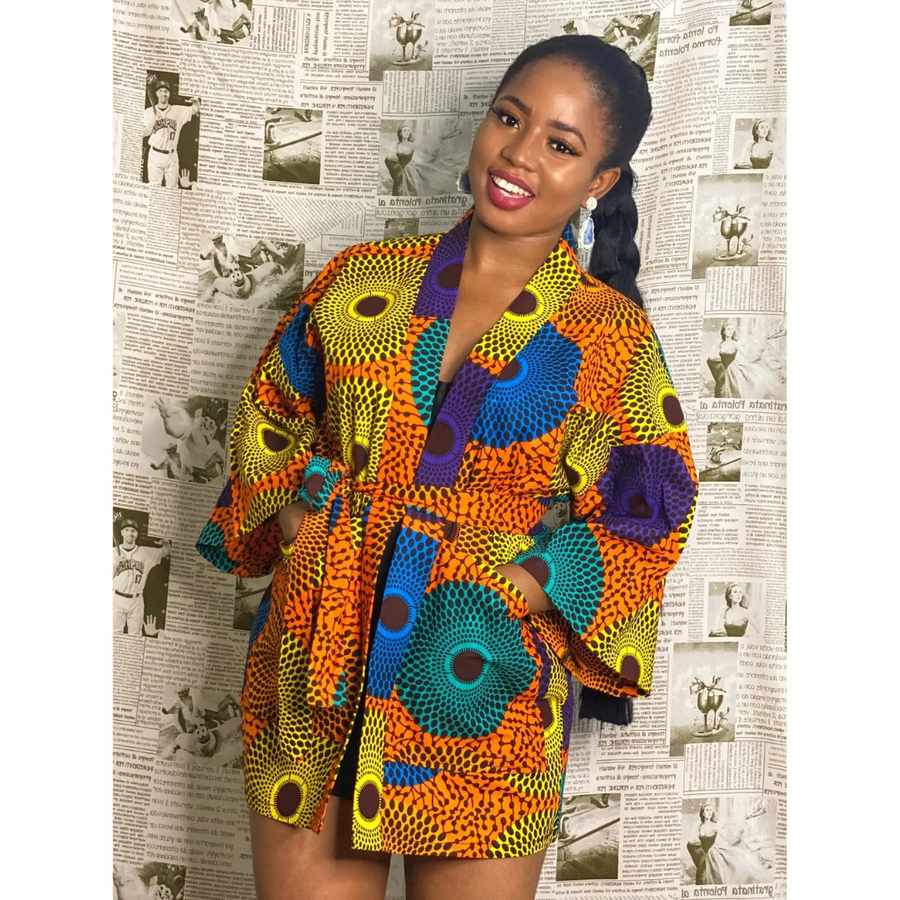 Traditional African Unisex Shirt Dress